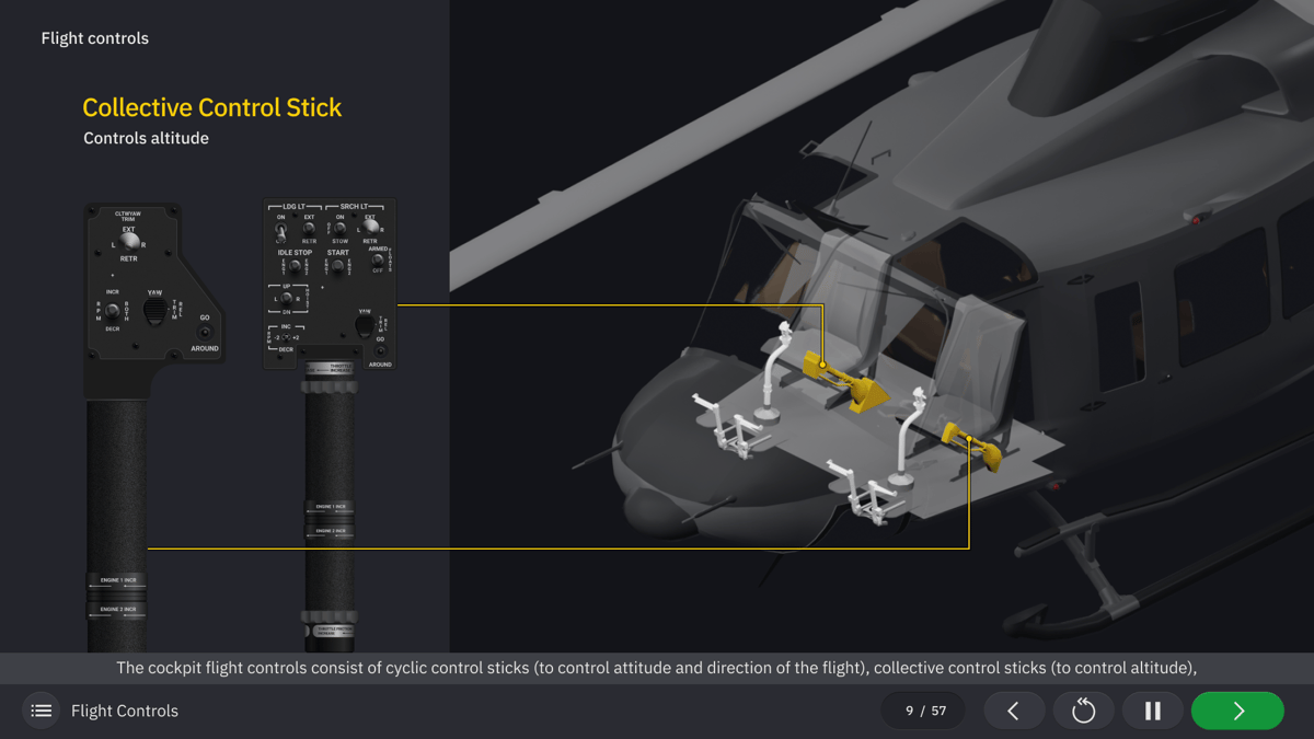 Evionica — Bell 412 E-Learning